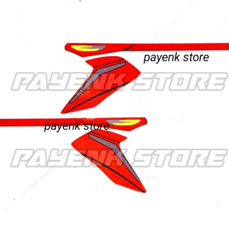 Jual STIKER SELENDANG JETBUS 3 KANAN KIRI OREN | Shopee Indonesia