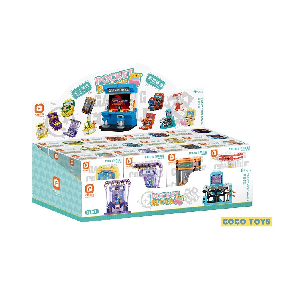 Jual Forange Block Aneka Permainan Timezone FC8282 - Brick Pocket Block ...