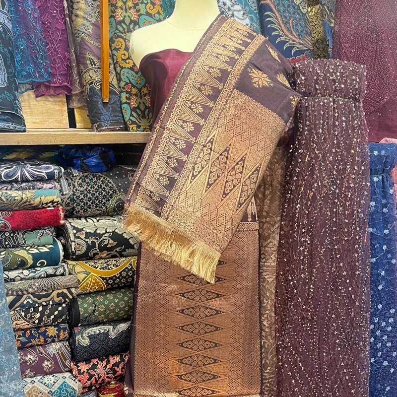 Jual SONGKET SET MINANG PABRIKAN | Shopee Indonesia