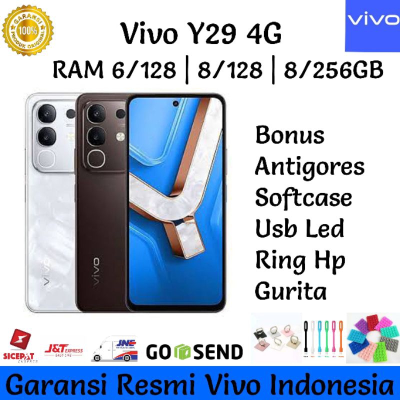 Jual VIVO Y29 4G 6/128GB | 8/128GB | 8/256GB GARANSI RESMI VIVO INDONESIA | Shopee Indonesia