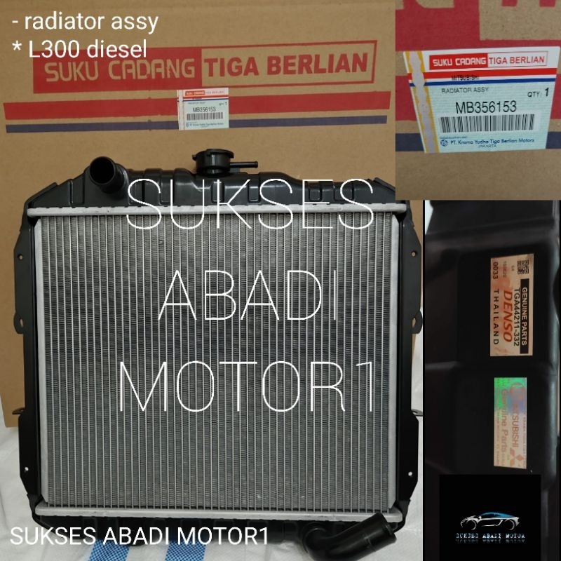 Jual RADIATOR ASSY MITSUBISHI L300 DIESEL ORIGINAL | Shopee Indonesia