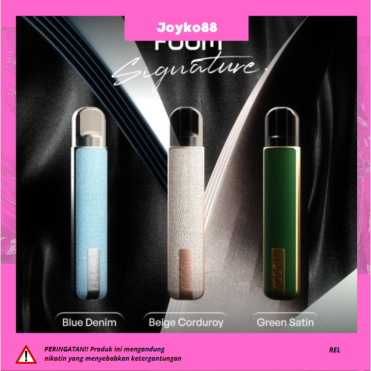 Jual FOOM POD X SIGNATURE POD KIT SERIES 600MAH BY FOOM LAB GLOBAL ...
