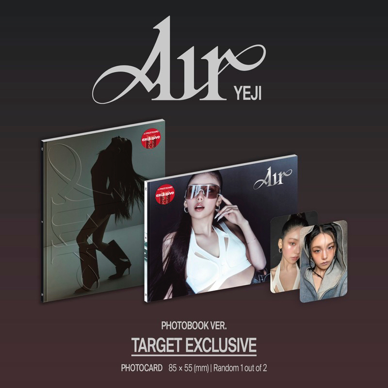 Jual (Pre-order) Itzy Yeji Air Target Exclusive Album | Shopee Indonesia