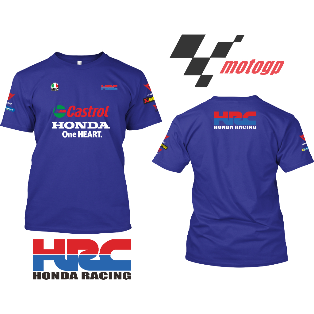 Jual honda HRC racing t-shirt MotoGP Livery 2025 | Shopee Indonesia