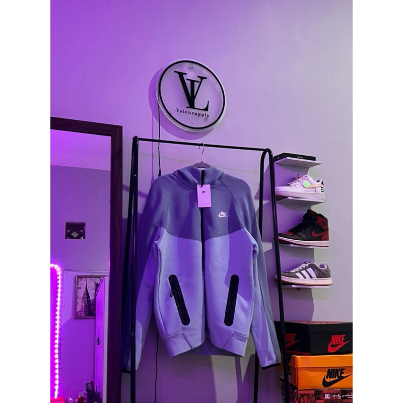Jual Nike Tech Fleece Light Armory Blue | Shopee Indonesia