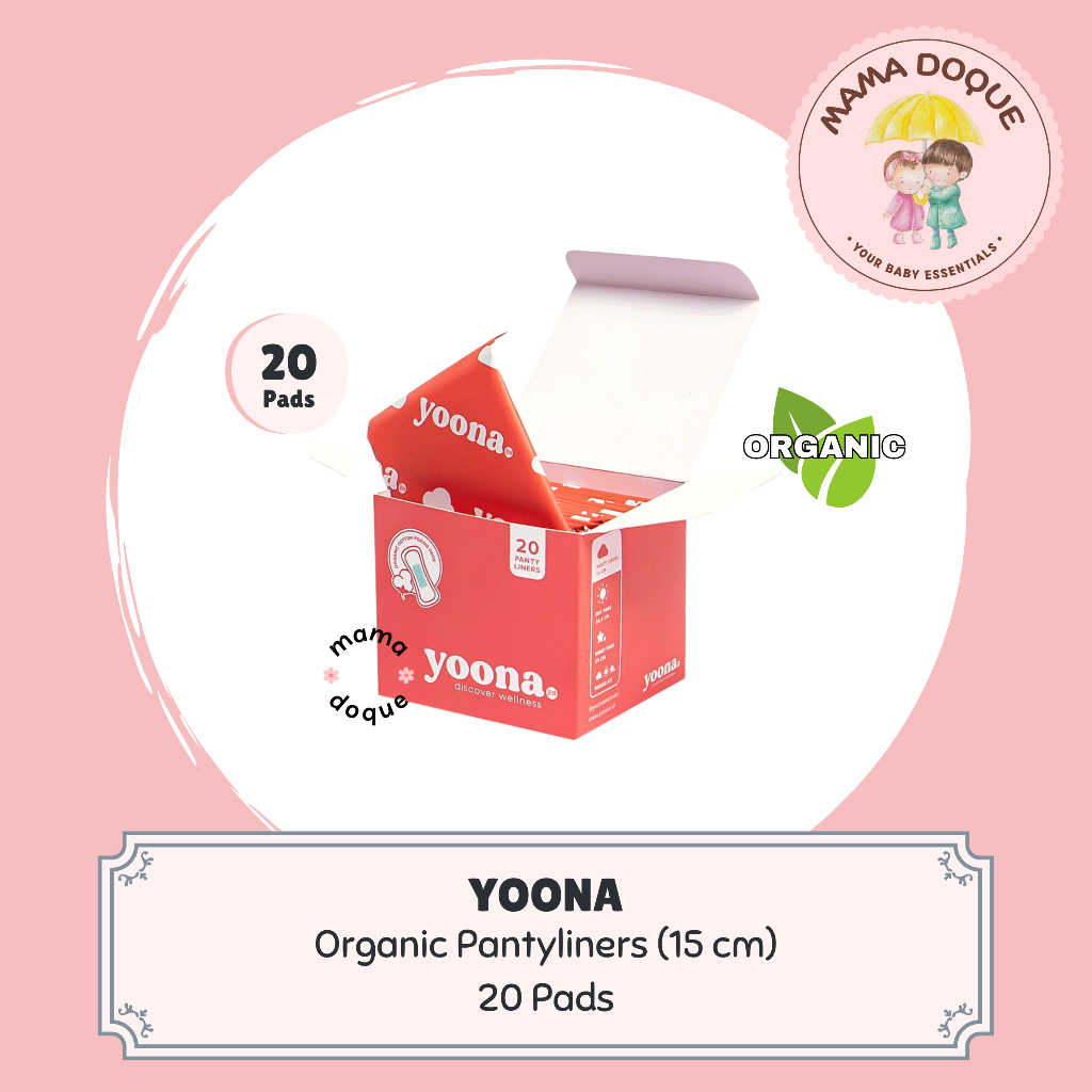 Jual Yoona Panty Liners 20pcs - 15cm | Yoona Pantyliner | Shopee Indonesia