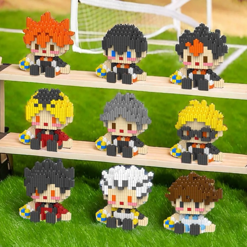 Jual Haikyuu Bricks Lego Shoyo Hinata Tobio Kageyama Nishinoya Sugawara ...