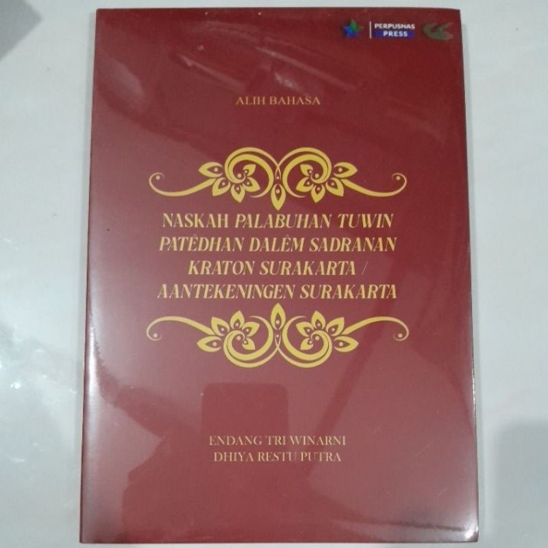 Jual BUKU NASKAH PALABUHAN TUWIN PATEDHAN DALEM SADRANAN KRATON ...