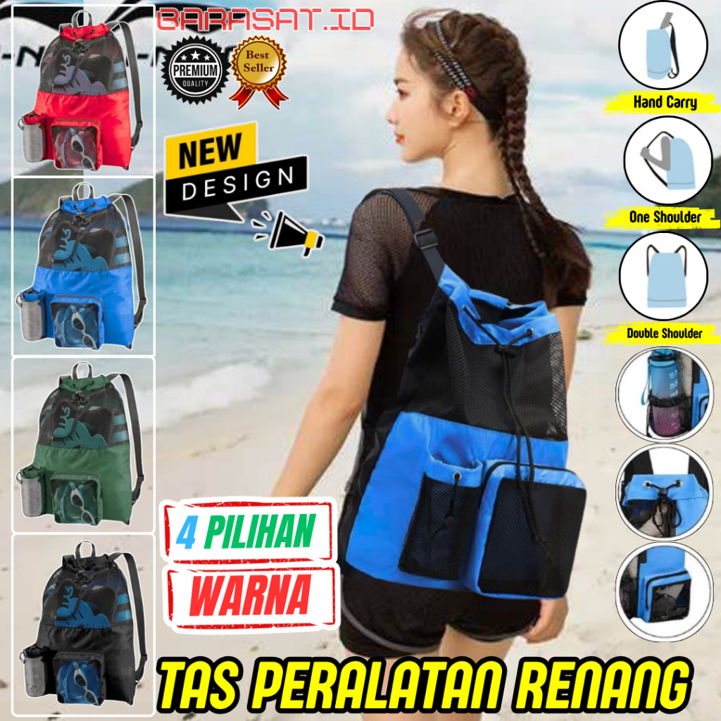 Jual Backpack Ransel Swim Wear Swimming Tas Dry Bag Tempat Penyimpanan ...