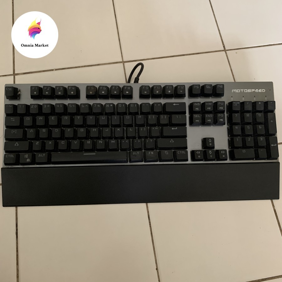 Jual Motospeed ck108 k92 macro RGB mechanical mekanikal keyboard | Shopee Indonesia