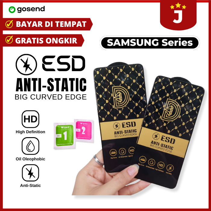 Jual Tempered / Temper / Tempred Glass Full ESD Anti Static | Anti Gores Kaca Samsung A83 A73 ...