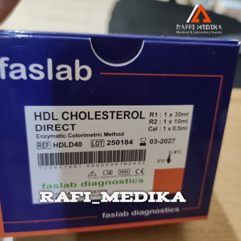 Jual Reagen HDL Cholesterol Direct 1x40 ml Faslab | Shopee Indonesia