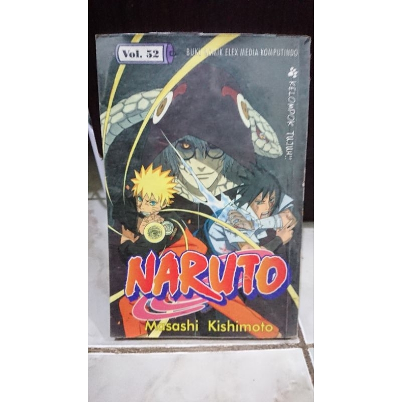 Jual Komik Naruto Vol 52 [Bekas/Original] | Shopee Indonesia