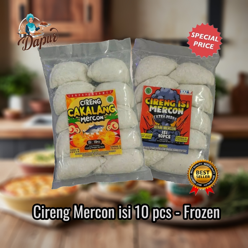 Jual Cireng Isi Ayam Mercon - Ayam Original / Cakalang Mercon - Cireng ...