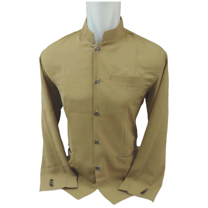 Jual Jas Mandarin Jasko Kerah 1 / Jas Koko Pakaian Muslim Pria Dewasa ...