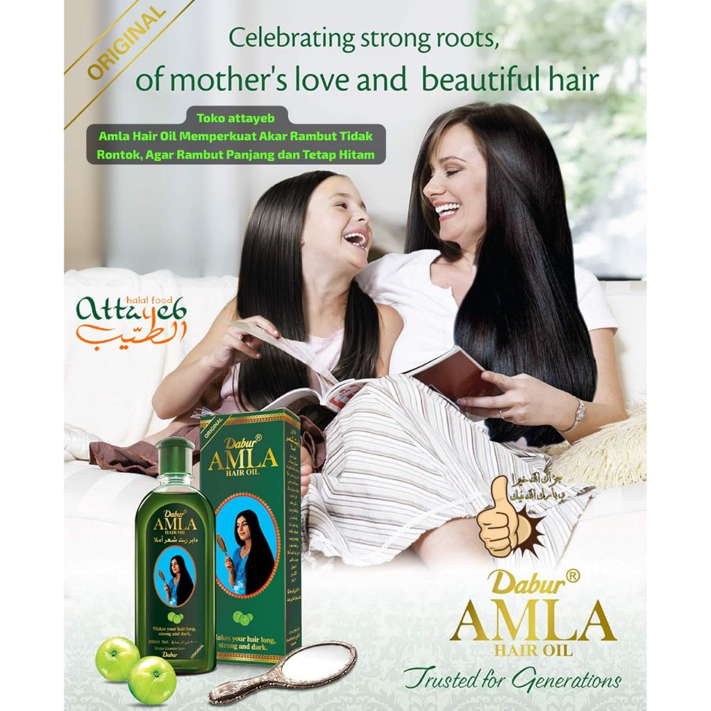 Jual Amla Hair Oil Memperkuat Akar Rambut Tidak Rontok, Agar Rambut ...