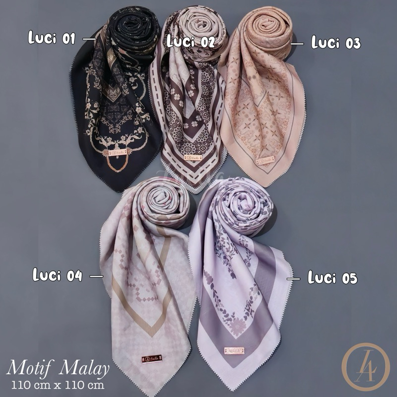 Jual Hijab Motif Malay Voal Sublim by Lucita (Vol. 1) | Shopee Indonesia