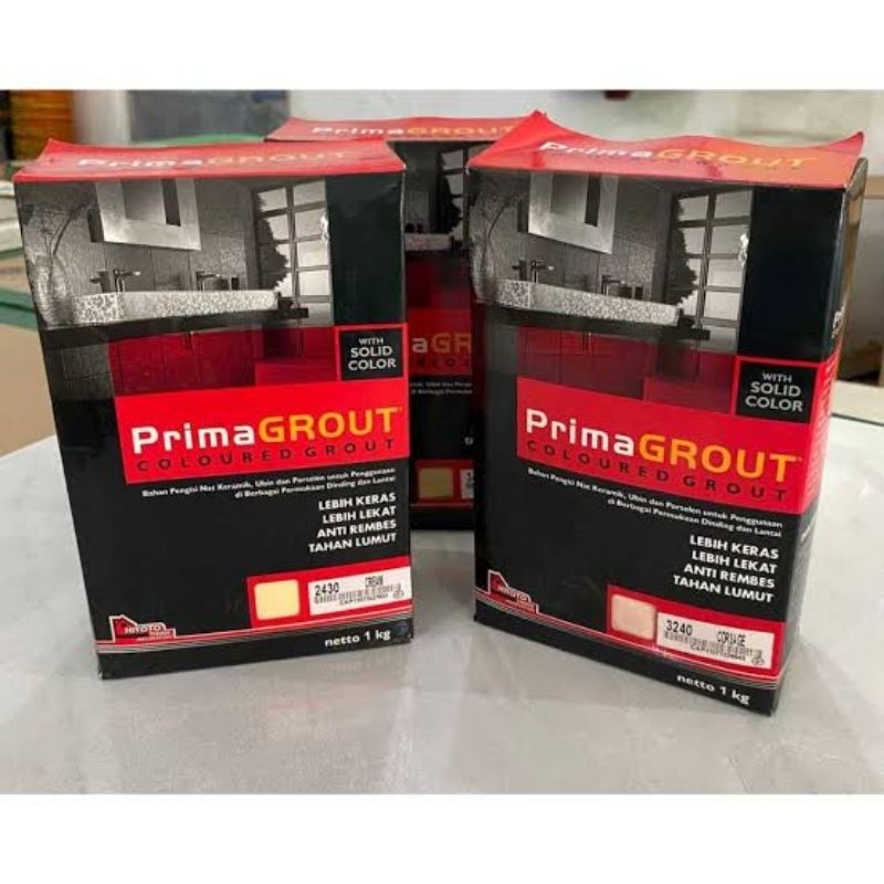 Jual PRIMA Nat Keramik / Grout | 1kg | Tersedia Banyak Warna | Shopee ...