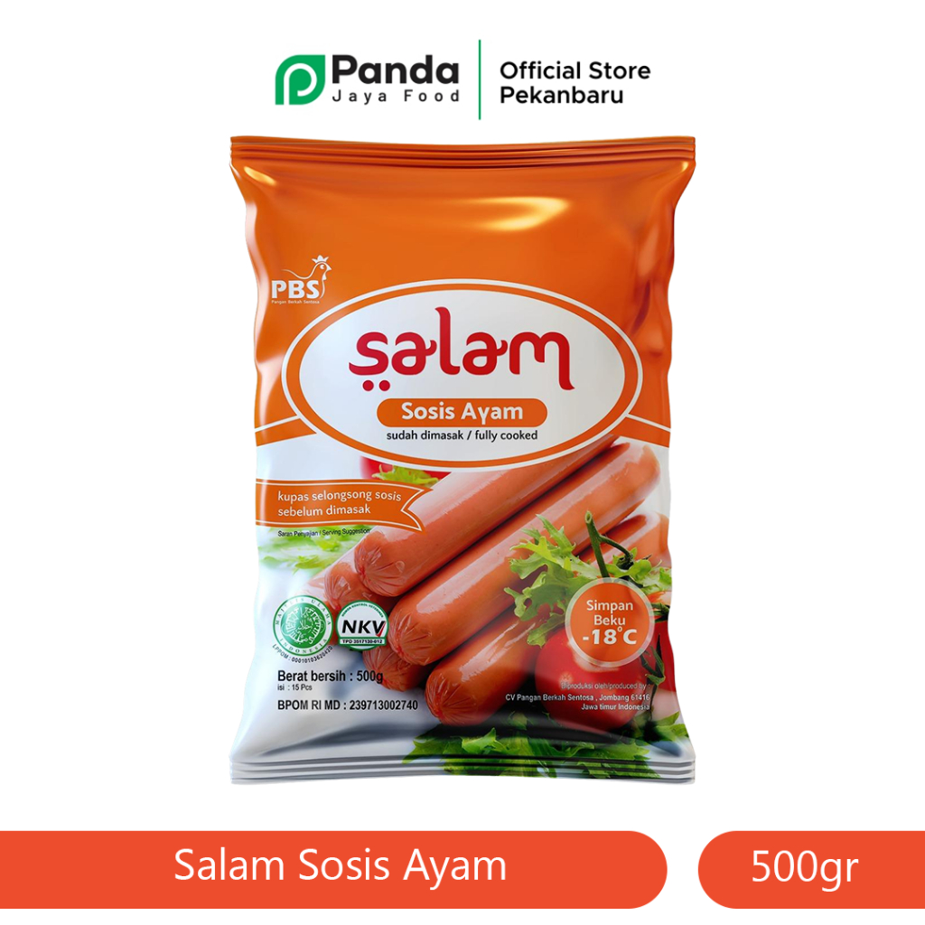 Jual Salam Sosis Ayam 500 Gram | Shopee Indonesia
