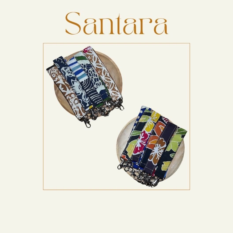 Jual BATIK PALBATU - Santara Keychain Batik (RANDOM) #MengenalBatik | Shopee Indonesia