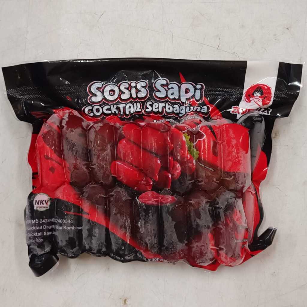 Jual AYOMA Sosis Sapi Cocktail 500 gram | Shopee Indonesia