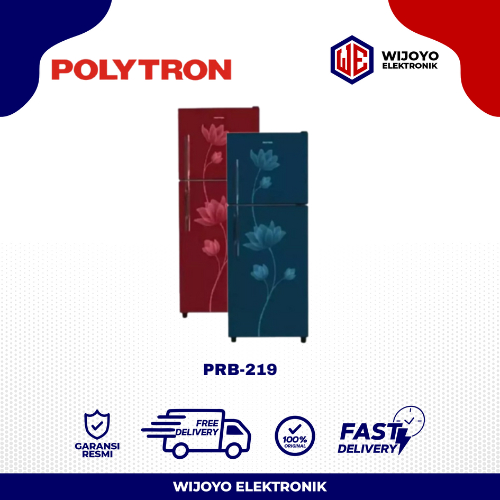 Jual POLYTRON Kulkas 2 Pintu Beauty metal door 210 liter PRB 219 / 217 ...