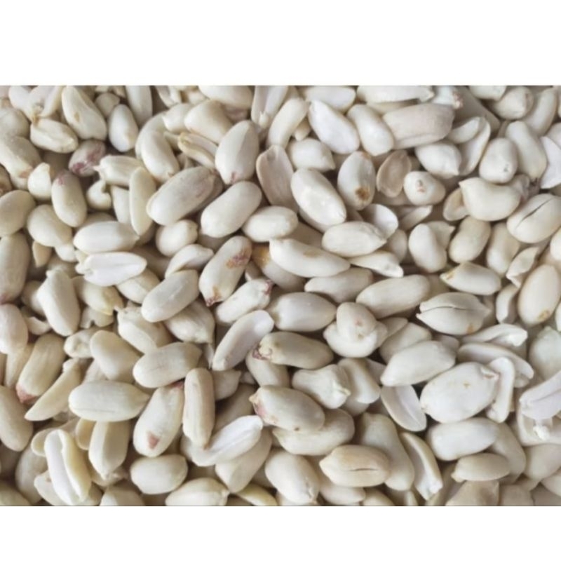 Jual Kacang Tanah Kupas Mentah (Curah/repack) sedang | Shopee Indonesia