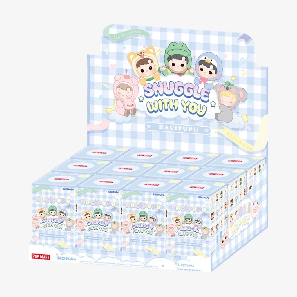 Jual [READY STOCK | ORIGINAL POPMART 100%] HACIPUPU Snuggle With You ...