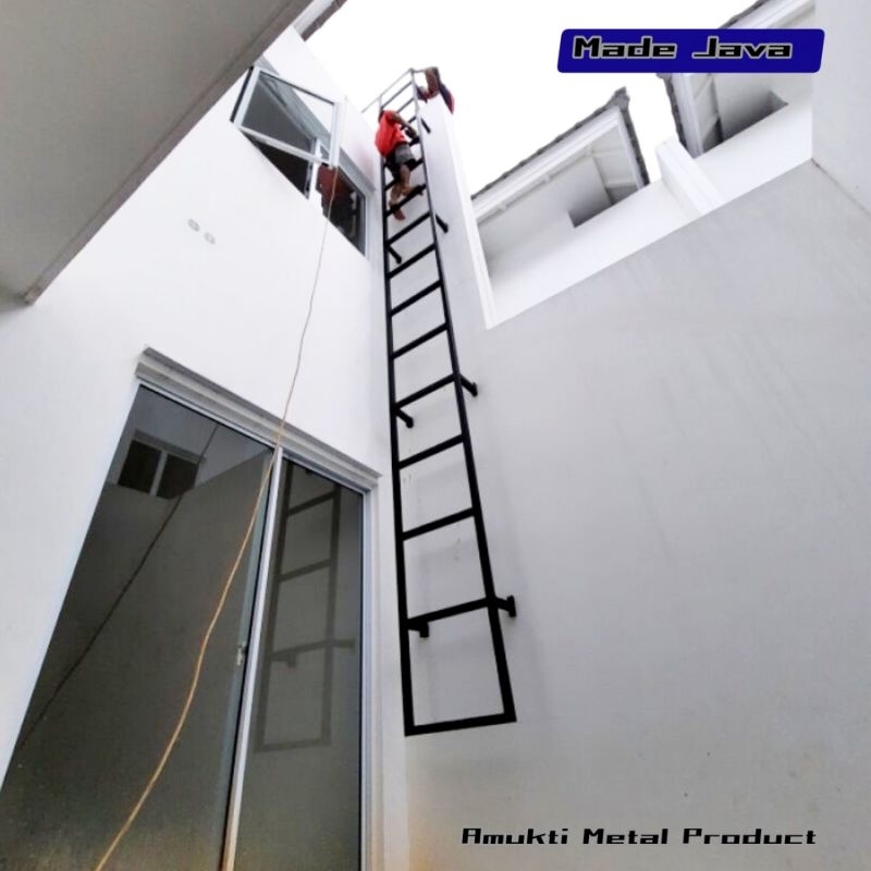 Jual Tangga Dinding / Tangga Monyet 1 meter 2 meter 3 meter 4 meter ...