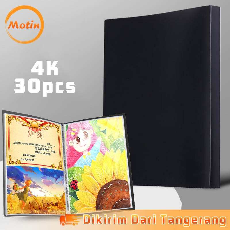 Jual A2 Display Book Isi 30 Clear Art Works Drawings File Dokumen ...