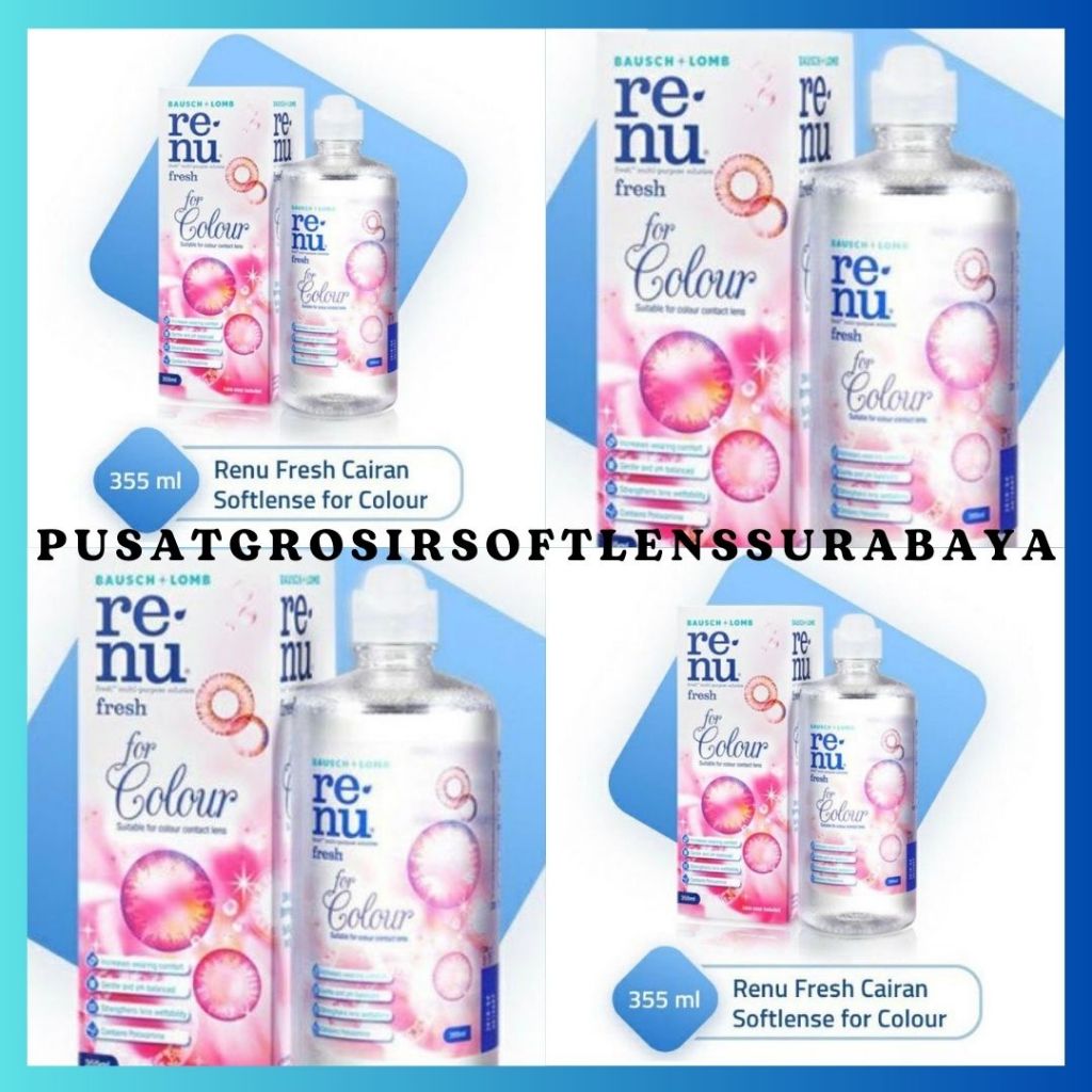 Jual CAIRAN SOFTLENS RENU COLOUR 355ML ///// AIR SOFTLENS / CAIRAN ...