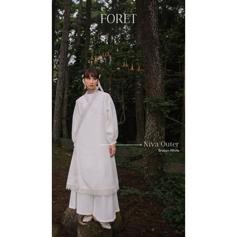 Jual Maima Indonesia - Niva Outer Broken White | Shopee Indonesia