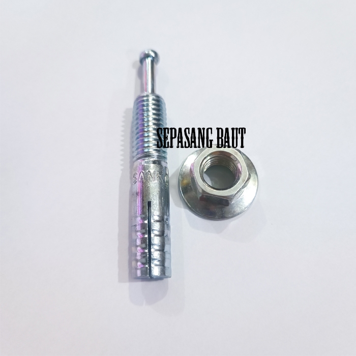 Jual M16 x 190 High Anchor SANKO Dynabolt Angkur Ketok 16x190 | Shopee ...