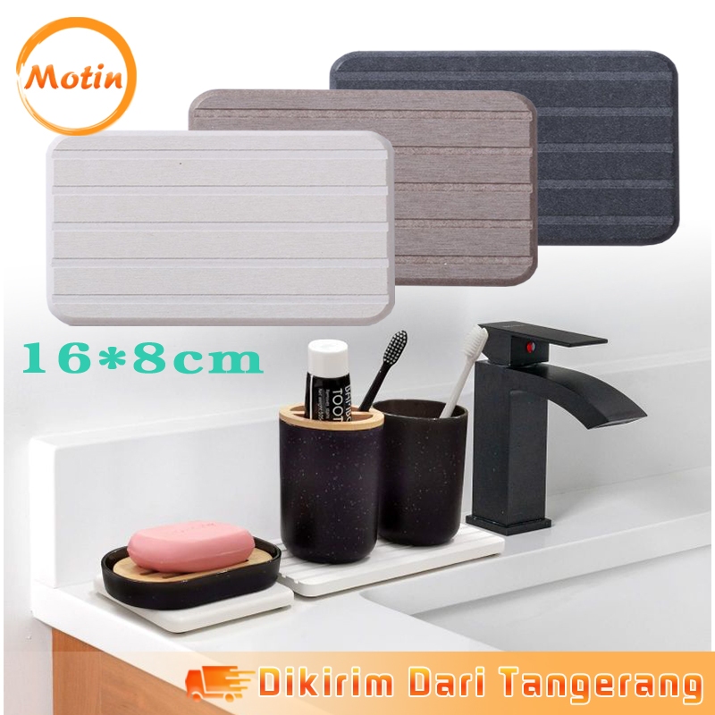 Jual Diatomite Coaster Tatakan Gelas Diatomite Tray Tatakan Botol Sabun ...