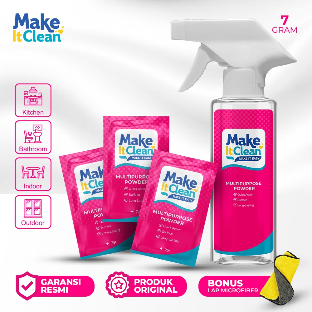 Jual Make It Clean Multi-Purpose Cleaner 750ml Pembersih Lemak ...