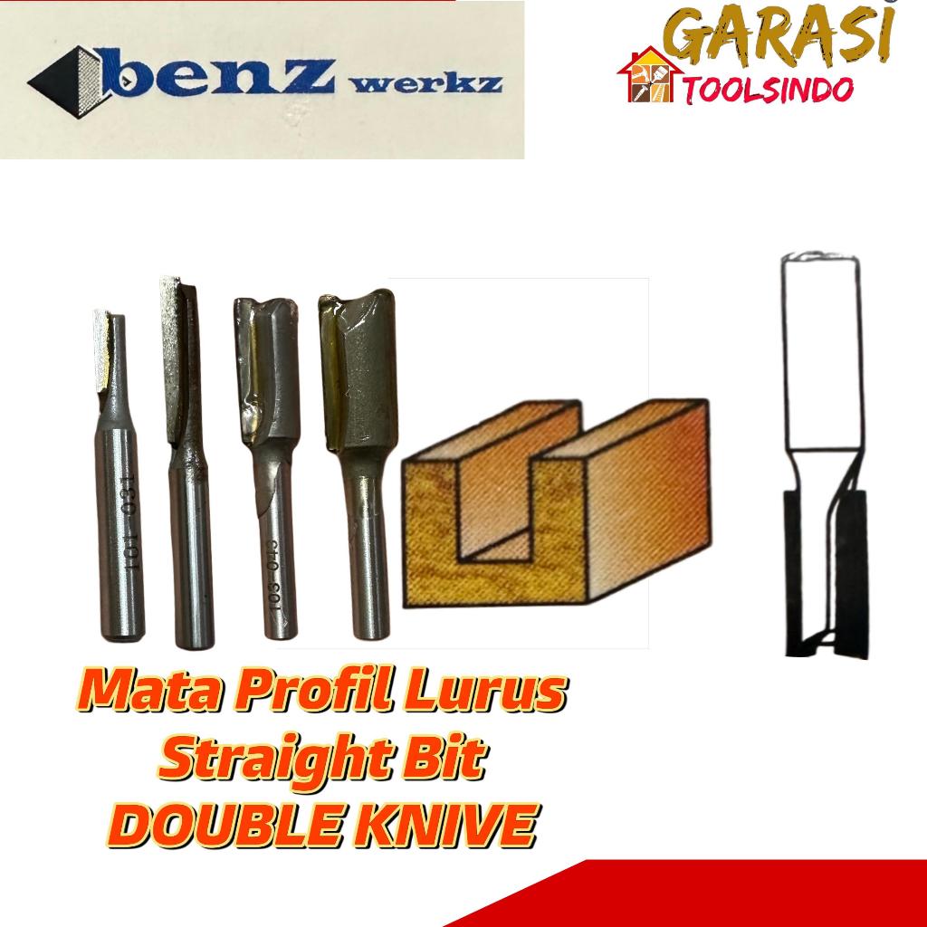 Jual BENZ WERKZ Mata profil lurus 6 mm single dan double flute mata ...
