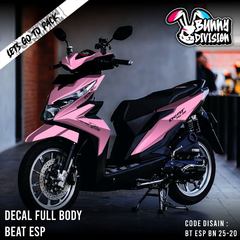 Jual (COD) TERBARU Decal Sticker Variasi Beat ESP STREET 2016 2017 2018 ...