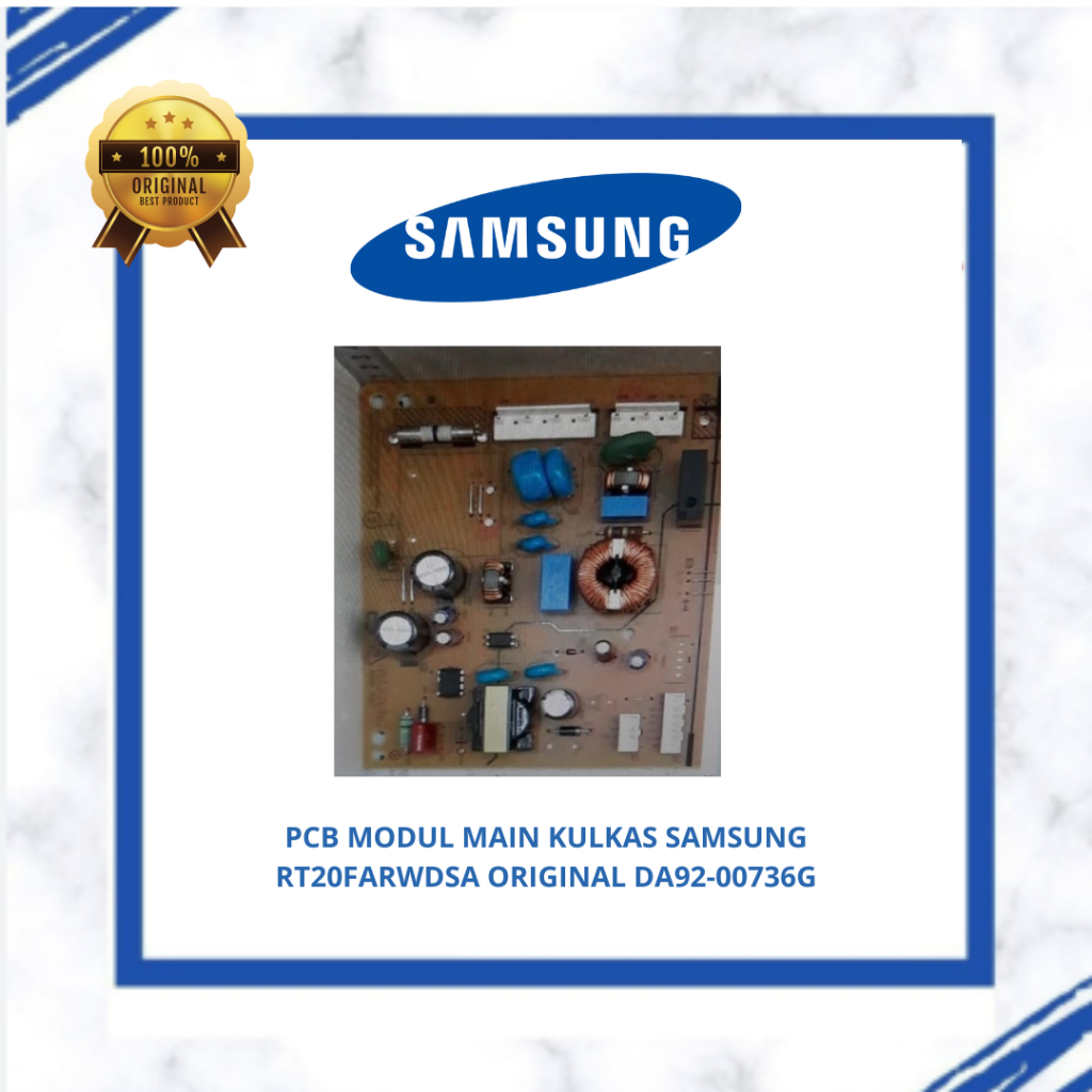 Jual PCB MODUL MAIN KULKAS SAMSUNG RT20FARWDSA ORIGINAL DA92-00736G ...