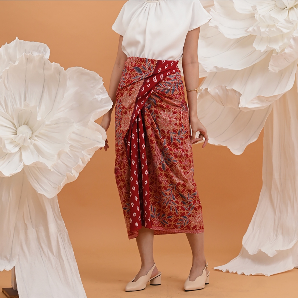 Jual NONA RARA - Lilit Encim P0465, Rok lilit batik wanita modern ...