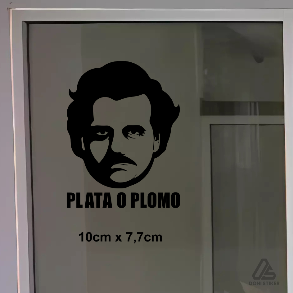 Jual stiker escobar / pablo escobar sticker cutting | Shopee Indonesia