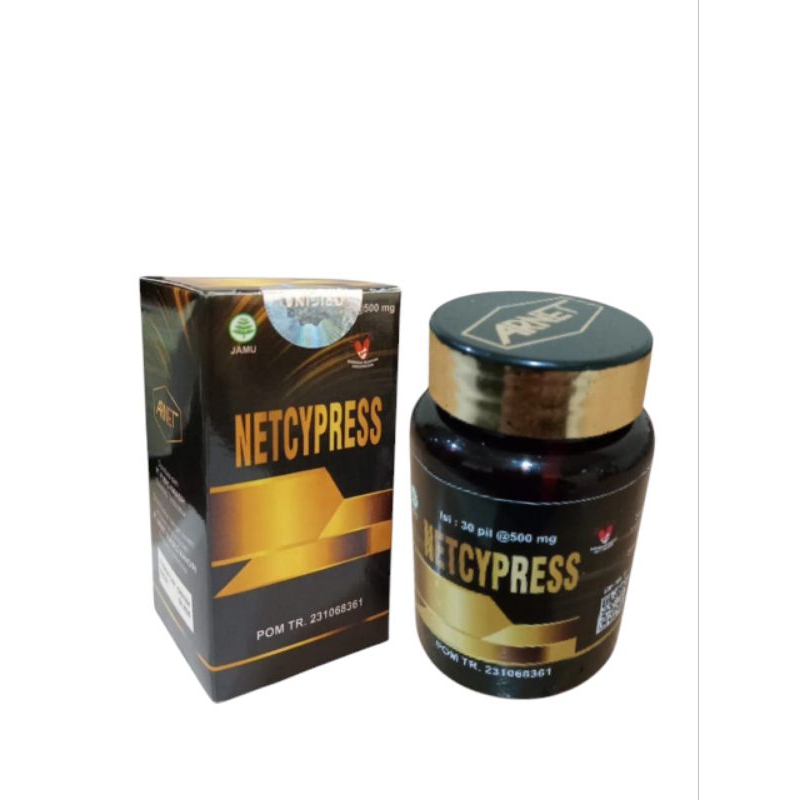 Jual PIL HITAM Ajaib NETCYPRES Isi 1 Botol 30 Pil Buat sendi dan tulang ...