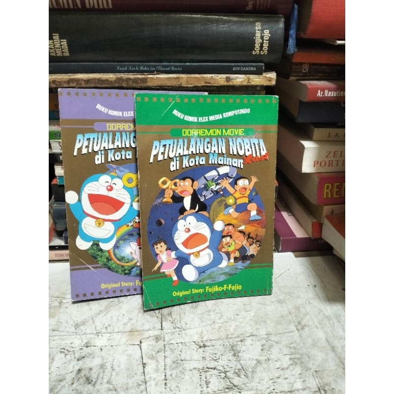 Jual Komik Warna Doraemon Movie PETUALANGAN NOBITA DI KOTA MAINAN First & last By Fujiko F Fujio ...