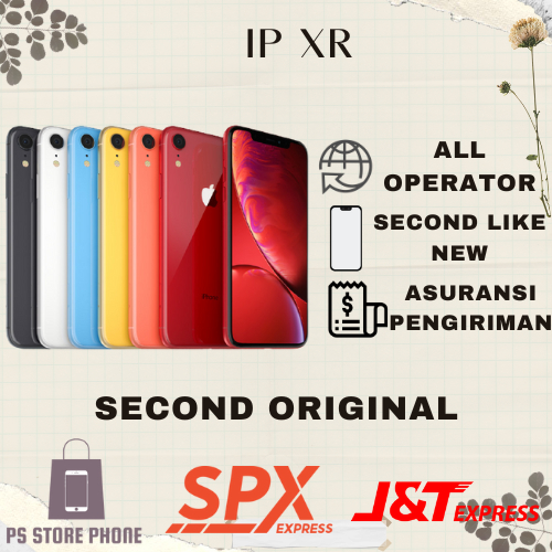 Jual IPhone XR 64GB/128GB/256GB BH:100% second/bekas fullset mulus like new | Shopee Indonesia