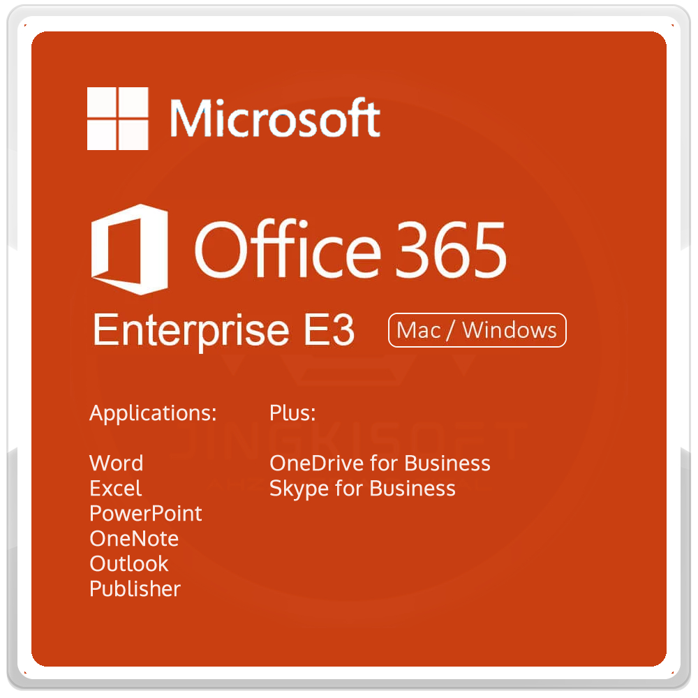 Jual Microsoft Office 365 Enterprise E3 (1-Year) | Shopee Indonesia