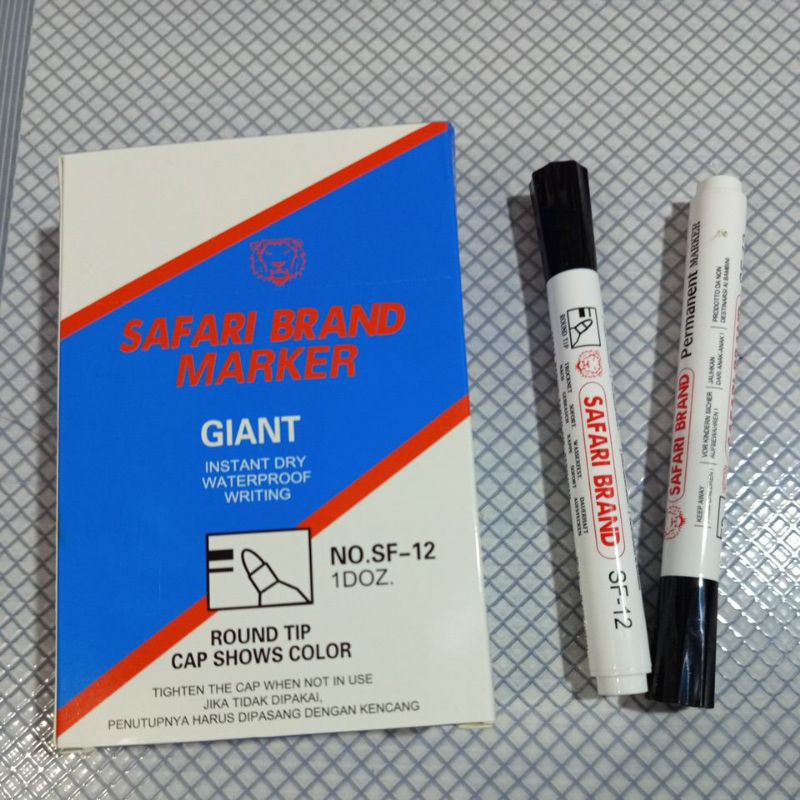 Jual (1 pak isi 12) spidol white board safari/spidol hapus | Shopee ...