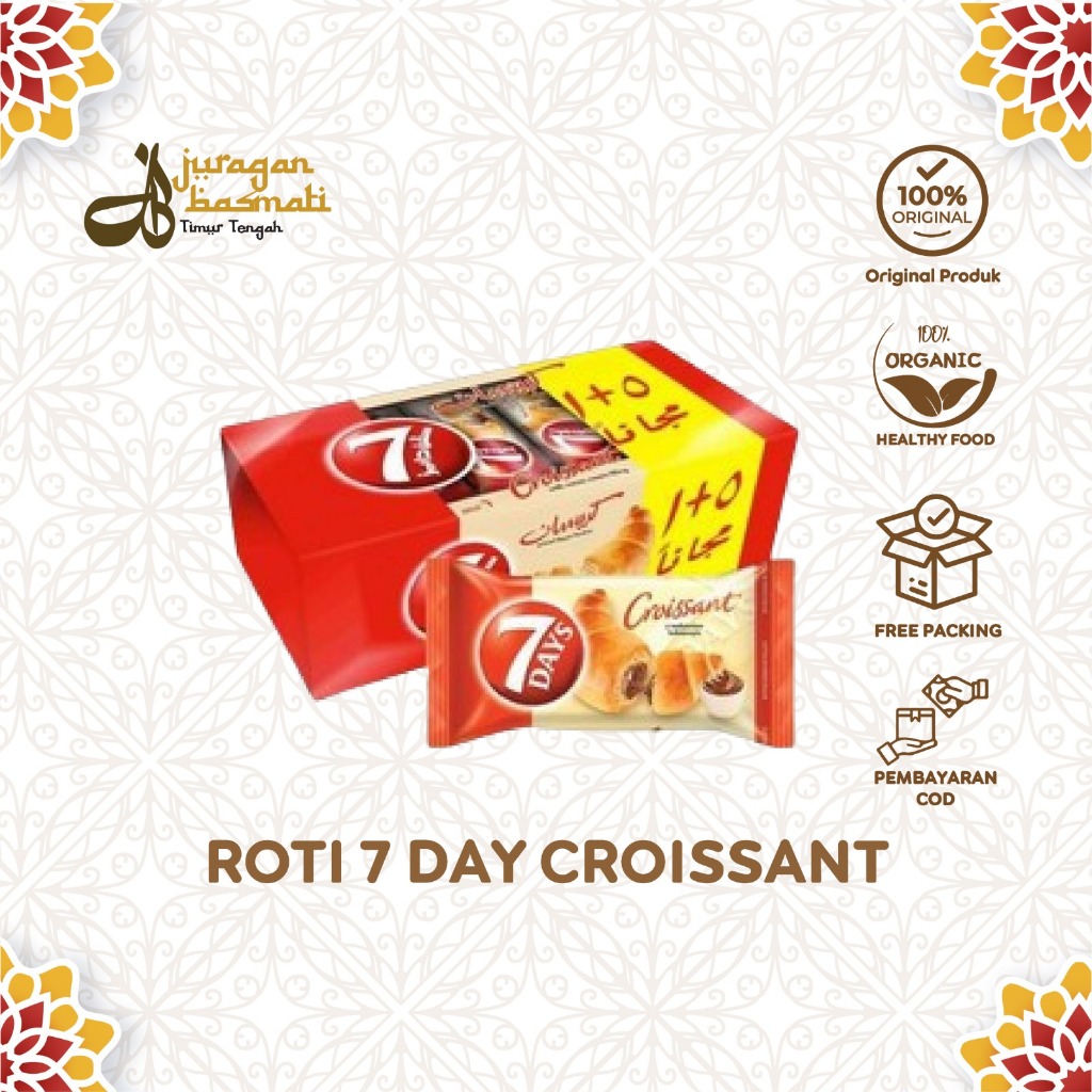 Jual Roti 7Days Croissant Original import Of Saudi Arabia | Shopee ...