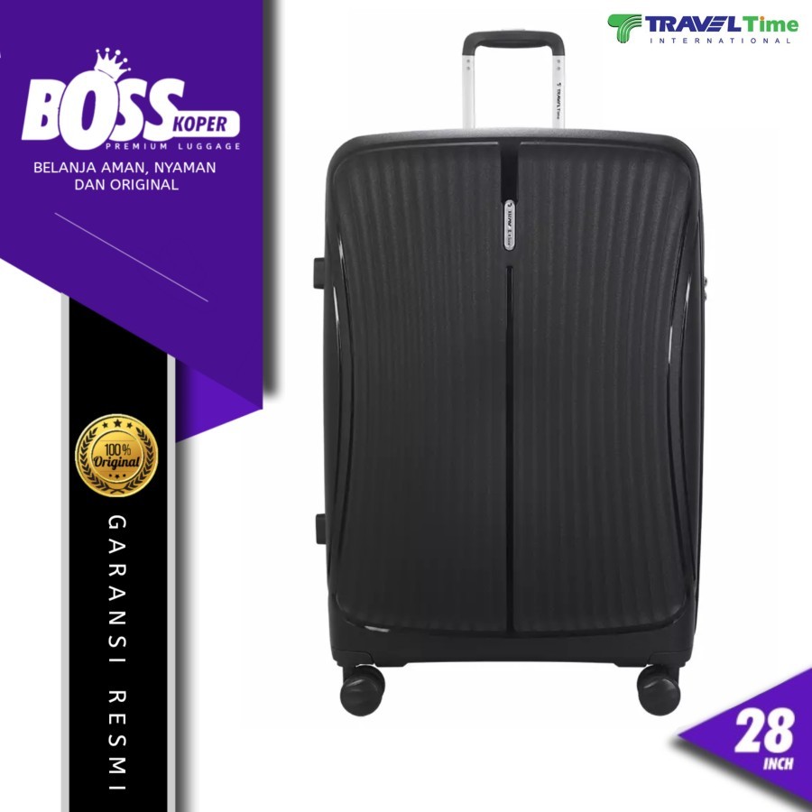 Jual Koper 28 inch large TRAVEL TIME hardcase besar TSA lock expand ...