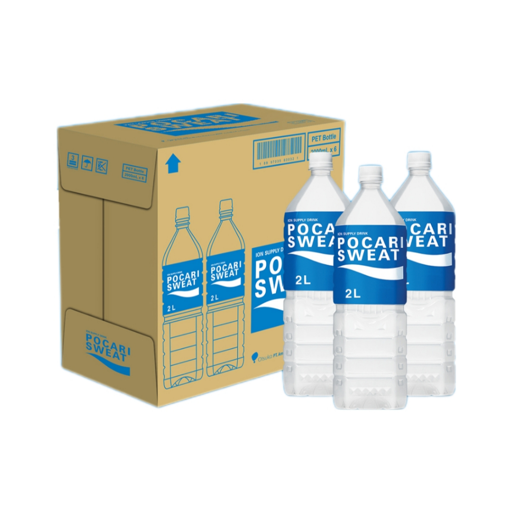 Jual Pocari Sweat Minuman Isotonik Botol 2L ( 1 Dus/ 6 Pcs) | Shopee ...