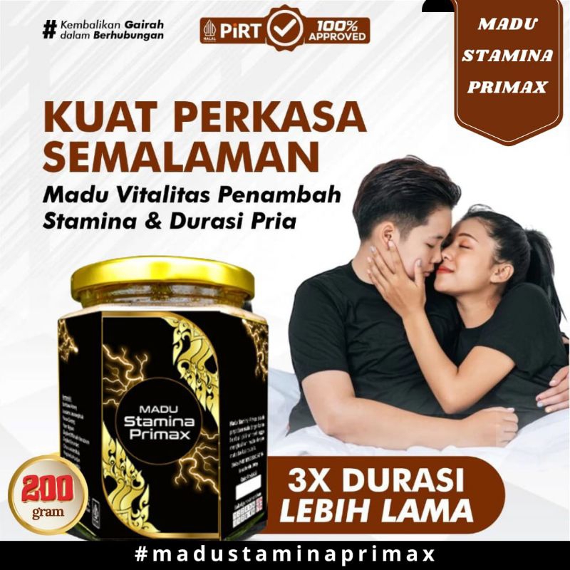 Jual Stamina On Terus! Prima Primax Herbal Unuk Pria Tahan Lama Gandiwa Power Honey Madu Primax ...