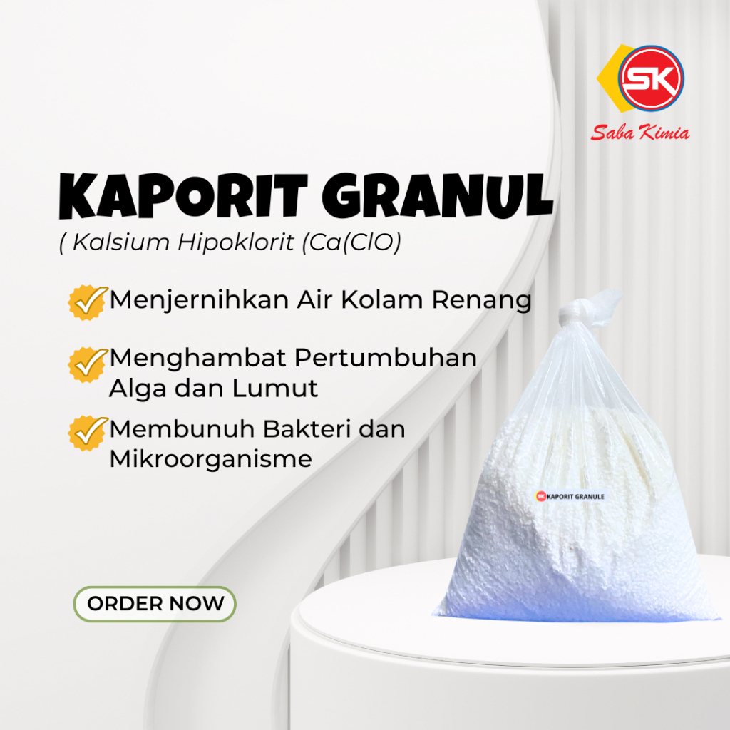 Jual Kaporit Granule Obat Kolam Renang Penjernih Air Kolam Renang ...